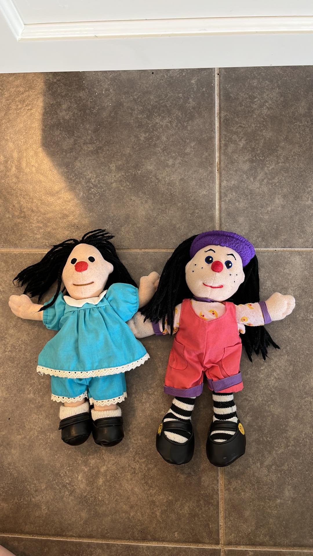 1997 The Big Comfy Couch Loonette And Molly Cloth Doll Small Etsy