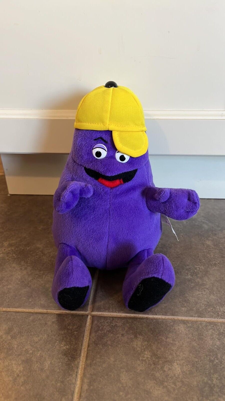 Vintage Mcdonalds Grimace in Hat Plush Toy - Etsy