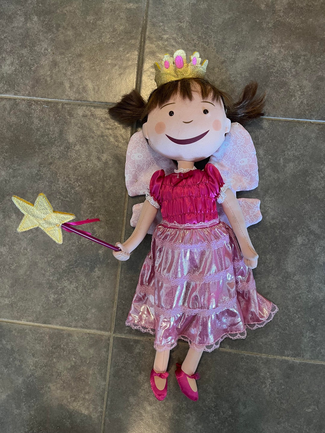 Vintage Pinkalicious Doll With Crown By Victoria Kann Etsy