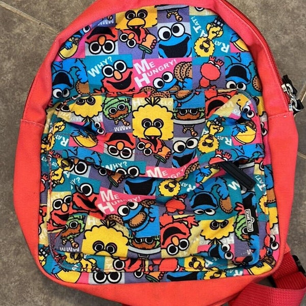 Mini Sesame Street Backpack - Etsy