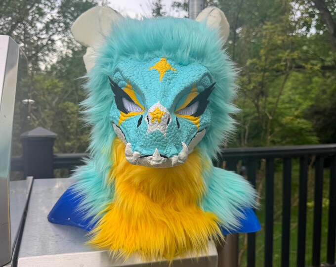 Fursuit Head Raptor Mask - Etsy