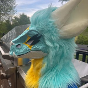 Fursuit Head Raptor Mask - Etsy