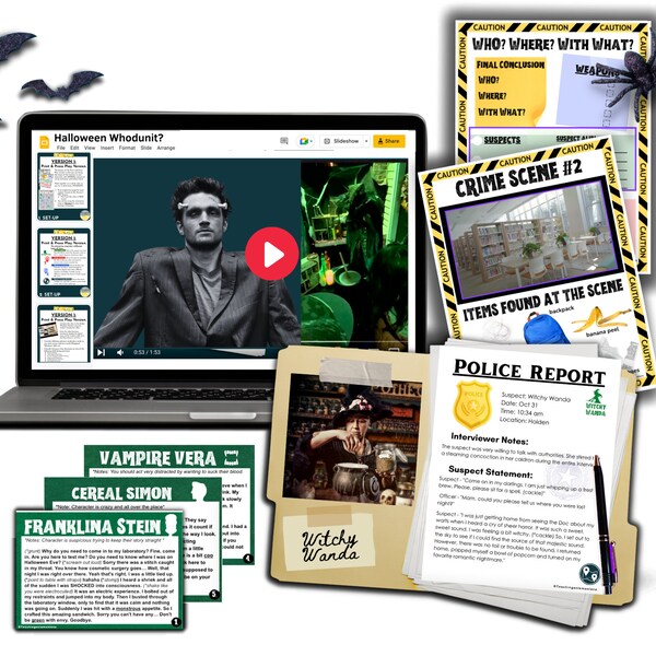 Murder Mystery - Etsy