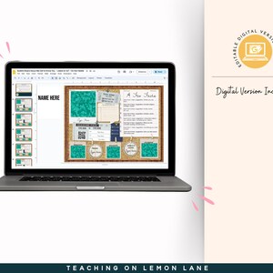 BULLETIN BOARD TEMPLATE All About Me Bulletin Board, First Day School ...