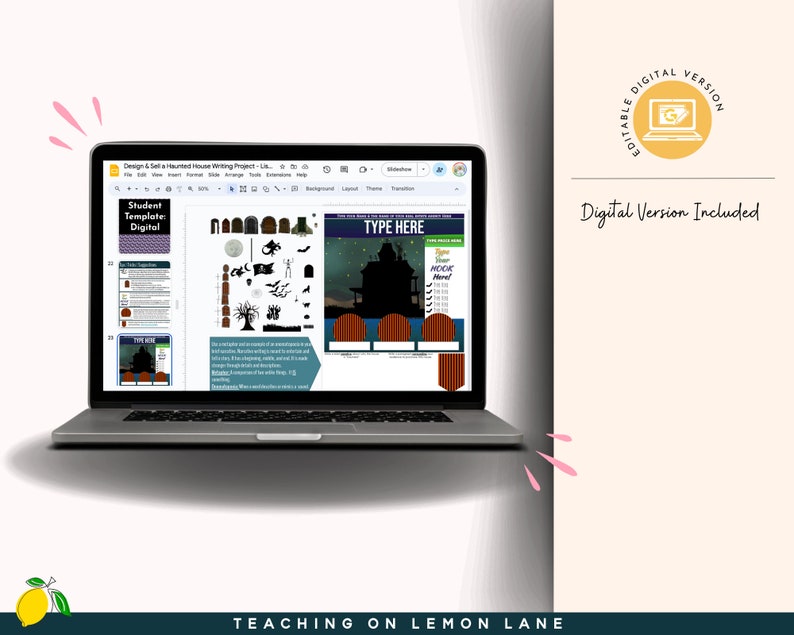 Buy and Sell a Haunted House Halloween Fall ELA Creative Writing ...