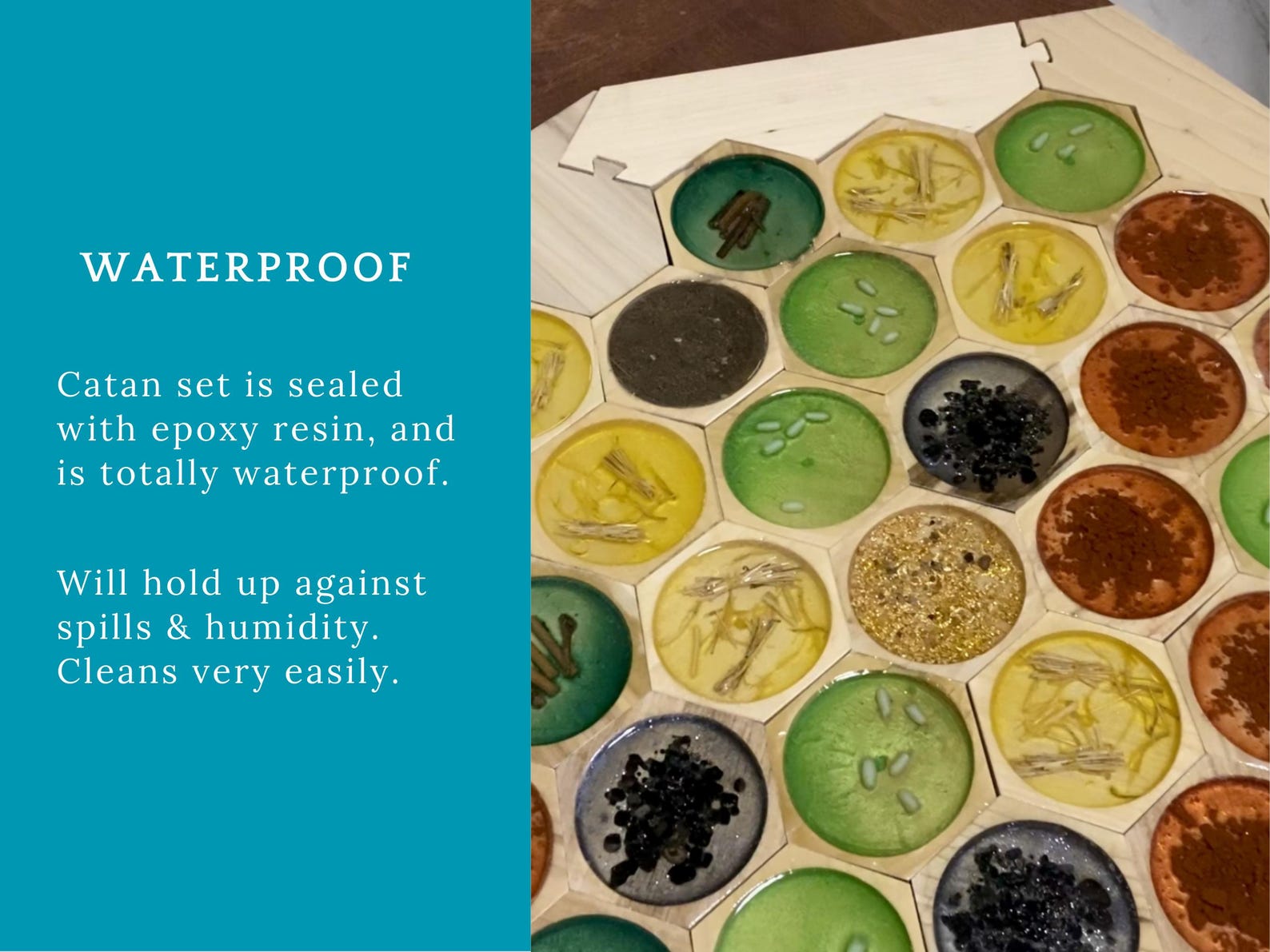 Wooden Game Board for Settlers of Catan - Etsy