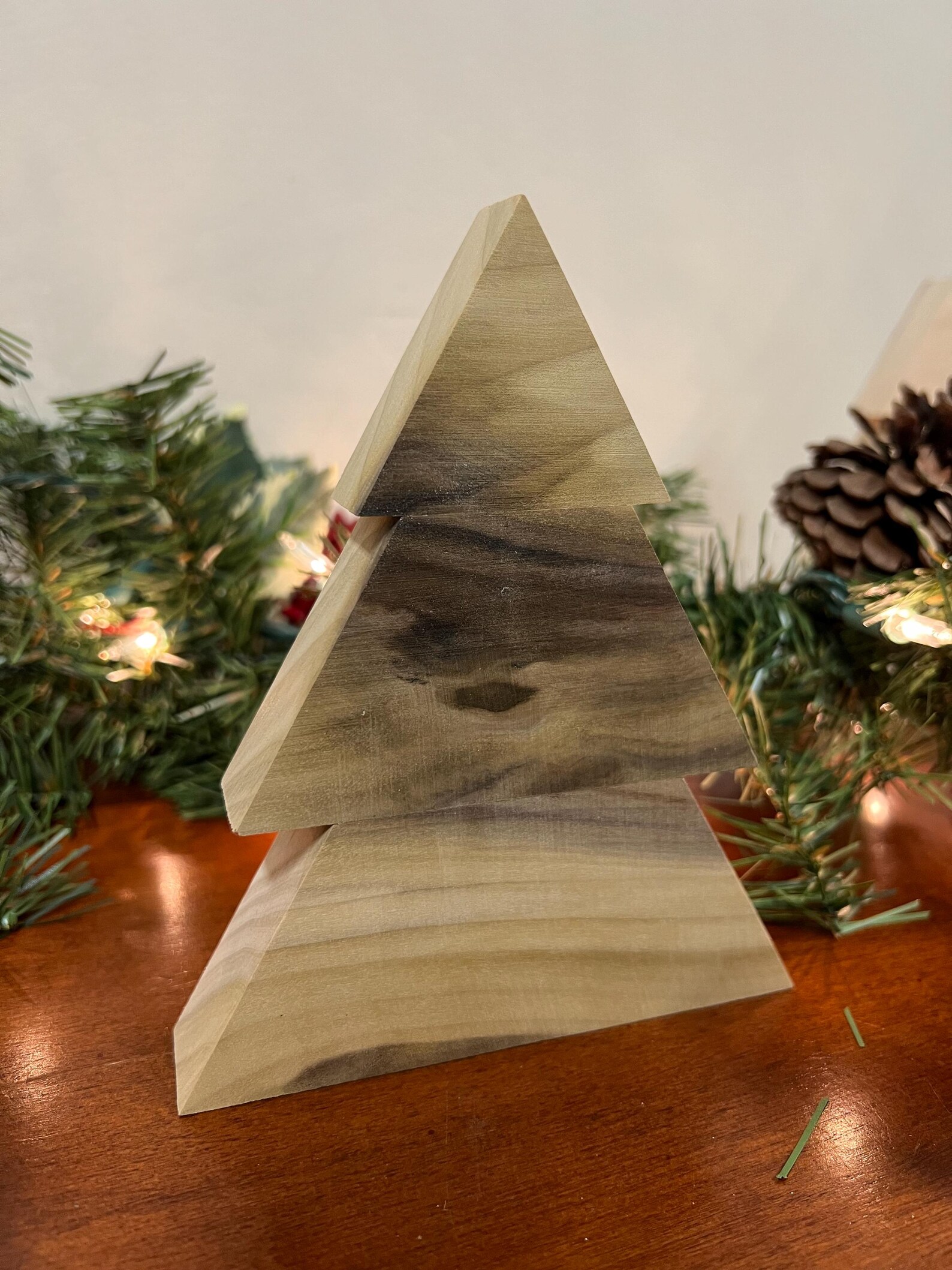 Small Rustic Wood Christmas Trees, Christmas Decor, Reclaimed Wood ...