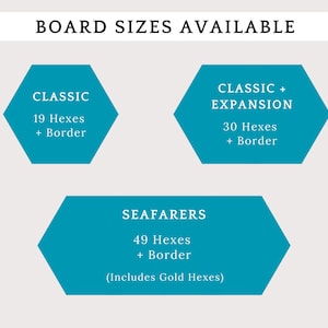 Wooden Game Board for Settlers of Catan - Etsy