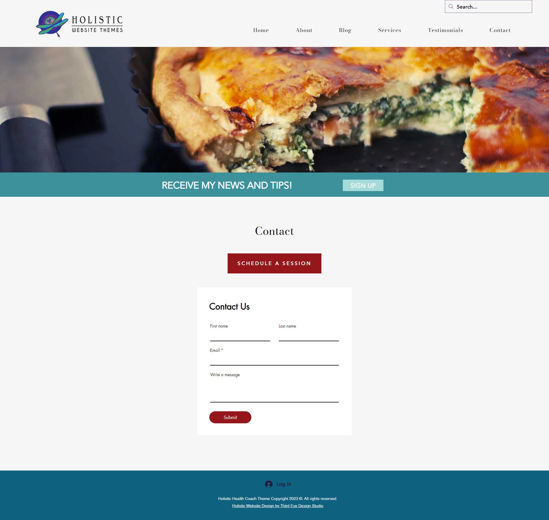 Wellness Coach Website, Wix Template Design for Health Coaches, Foodies Theme - Etsy