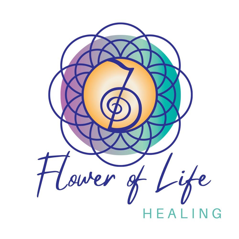 Flower of Life Logo Holistic Canva Logo Template, Branding, DIY Logo ...