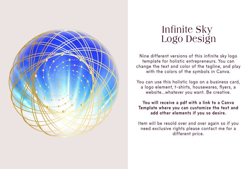 Sacred Geometry Symbols Premade Logo Design - Etsy UK