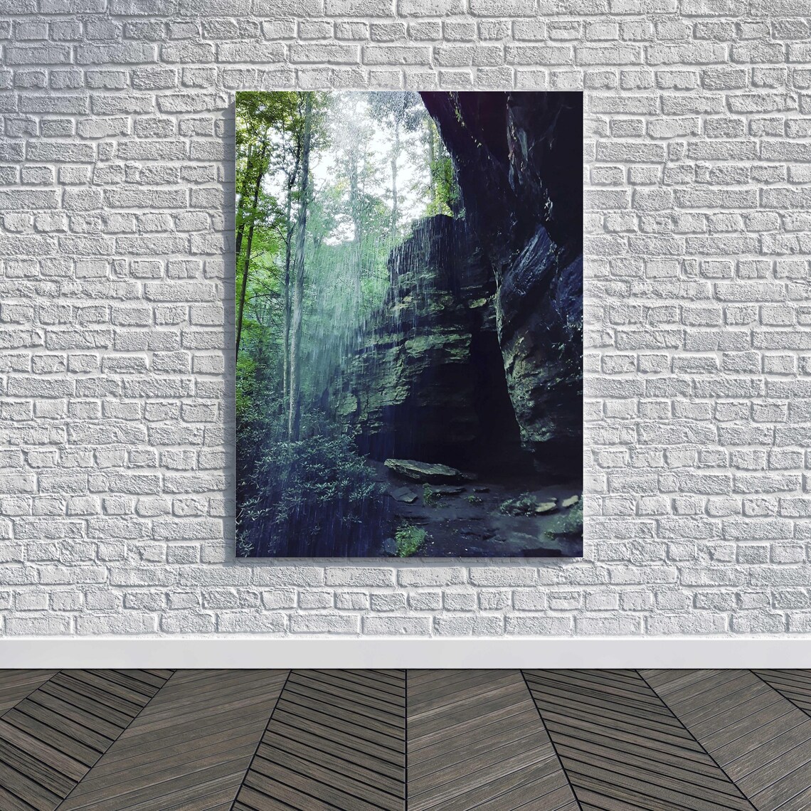 Morris Cove Waterfall Photo – Waterfalls Wall Art, Nature Photography ...