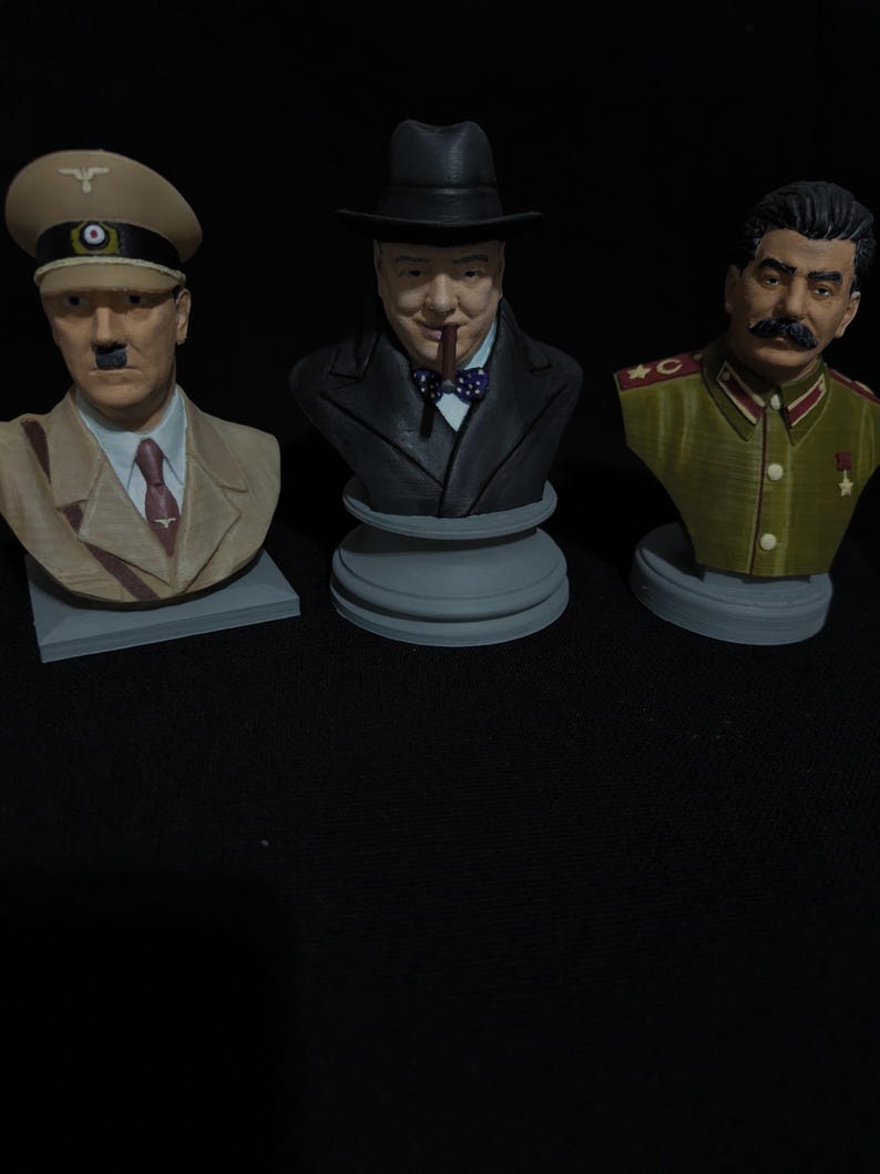Realistic Bust's of WW2 - Etsy