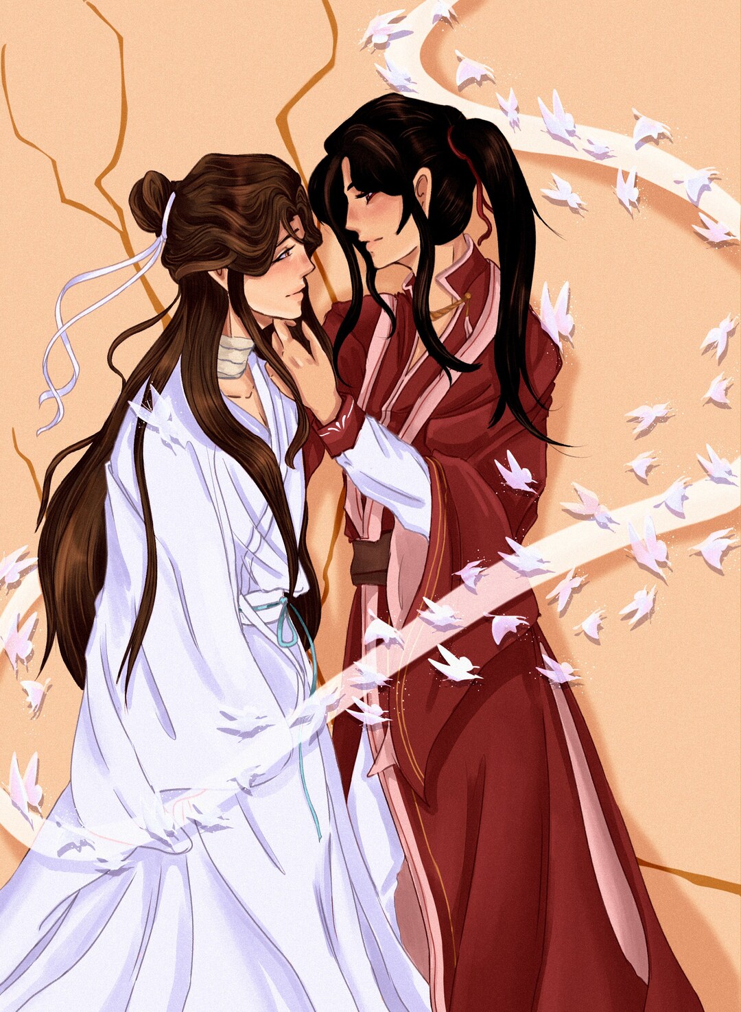 TGCF Hualian Art Print - Etsy
