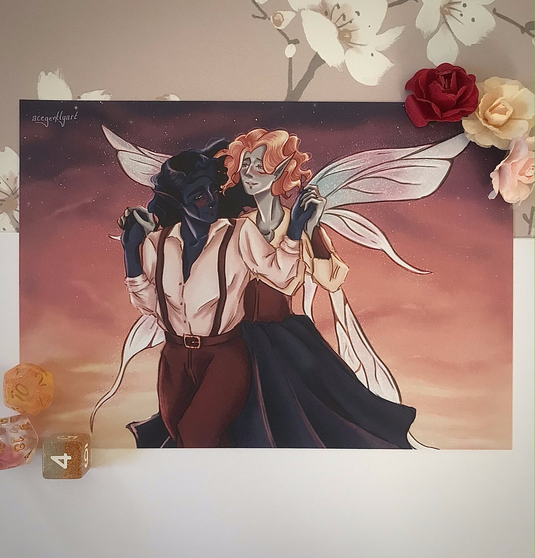DND OC Sunset Print - Etsy