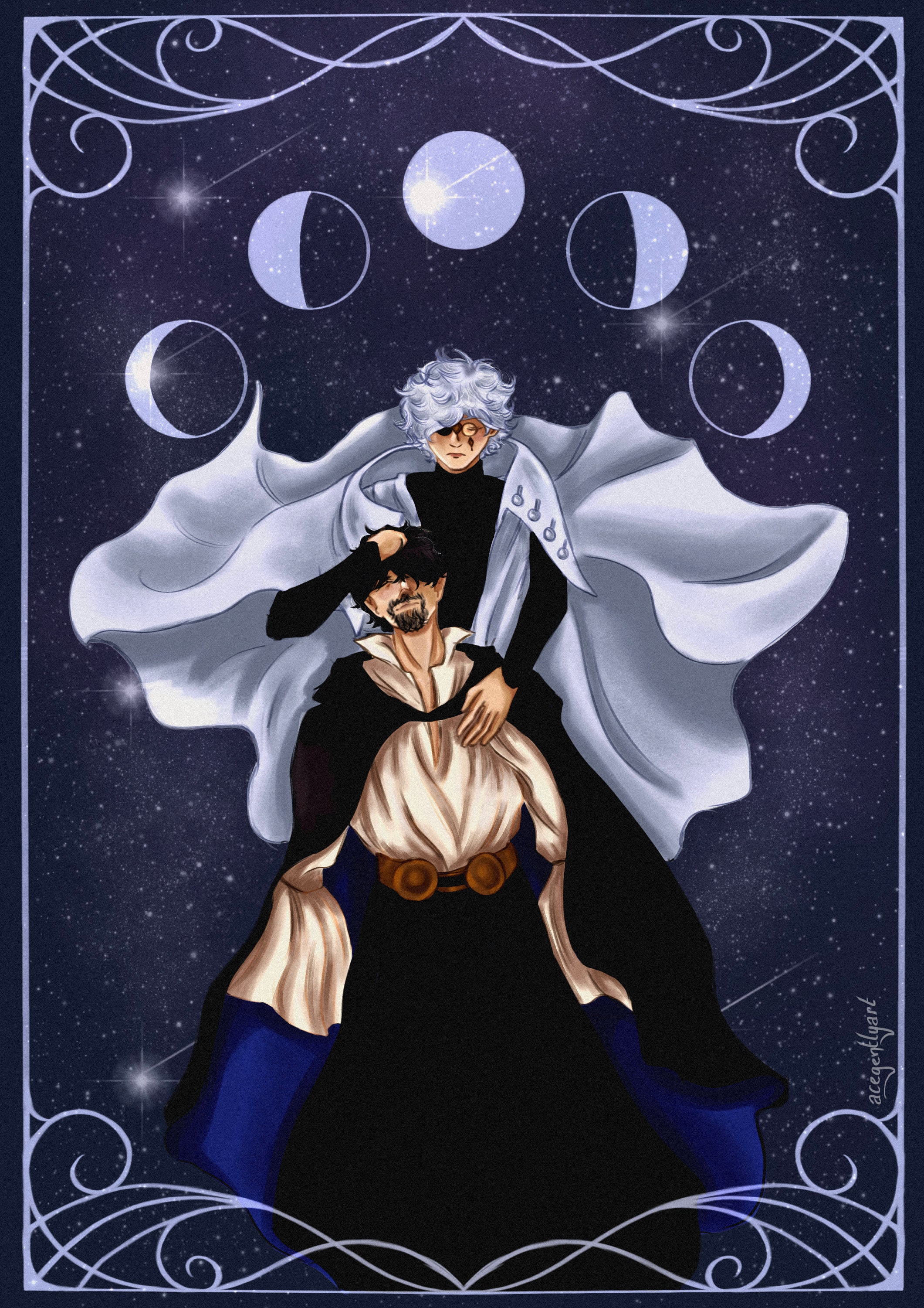 Witch Hat Atelier Olruggio and Qifrey Print - Etsy