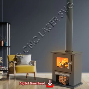 Stove Dxf | Tent Stove | Stufa Dxf | Fireplace Dxf File | Kaminofen Dxf ...