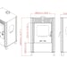Fireplace Wood Stove | Stove Dxf File | Fireplace Dxf File | Fireplace ...