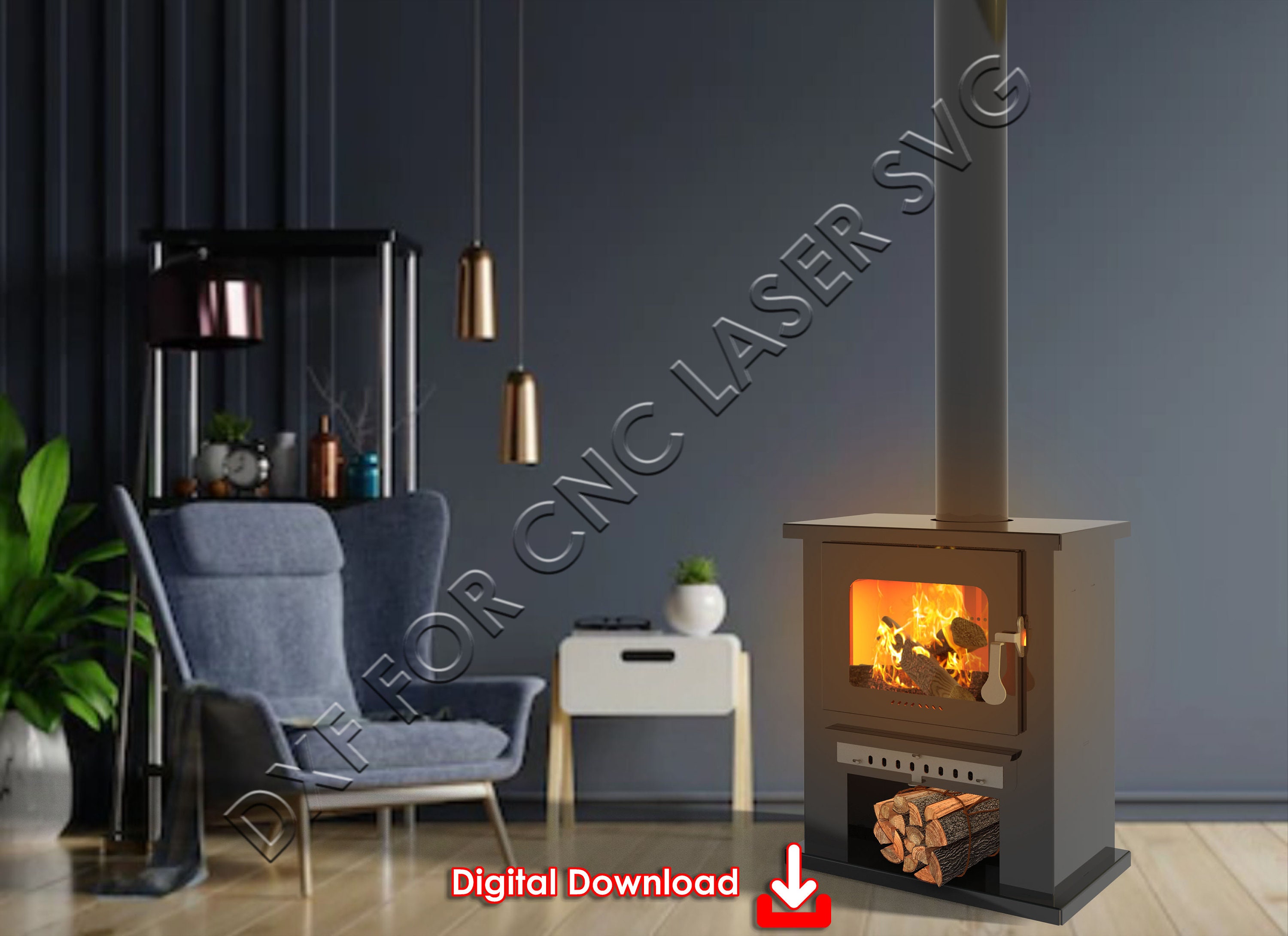 Stove Dxf | Tent Stove | Stufa Dxf | Fireplace Dxf File | Kaminofen Dxf ...