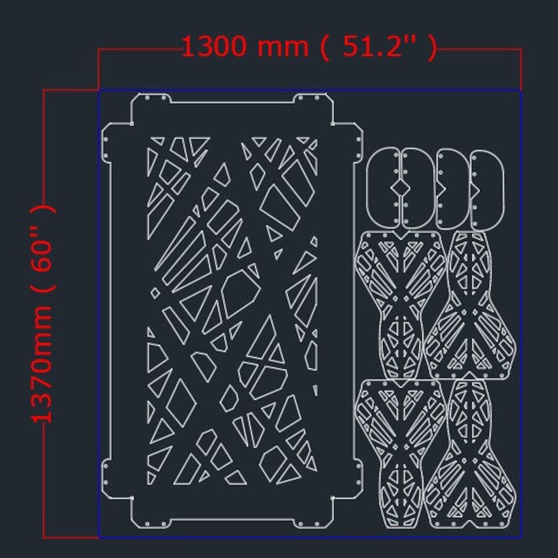Center Table Dxf /metal Table Dxf / Decorative Coffee Table Dxf / Dxf ...