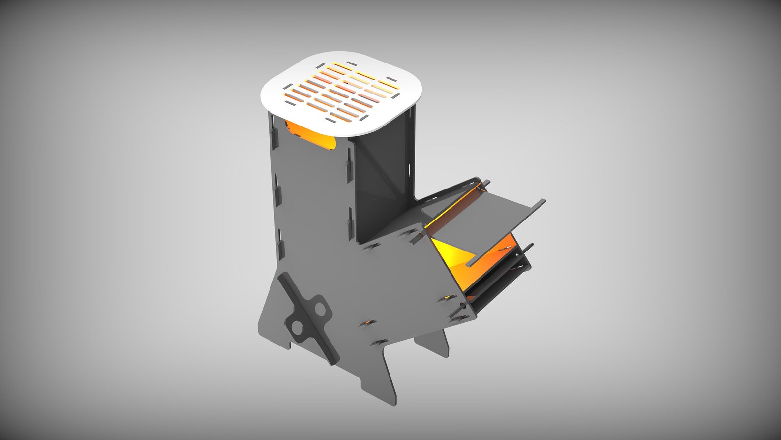 Rocket Stove Dxf Rocket Stove Design Small Rocket Stove File Laser Cut ...