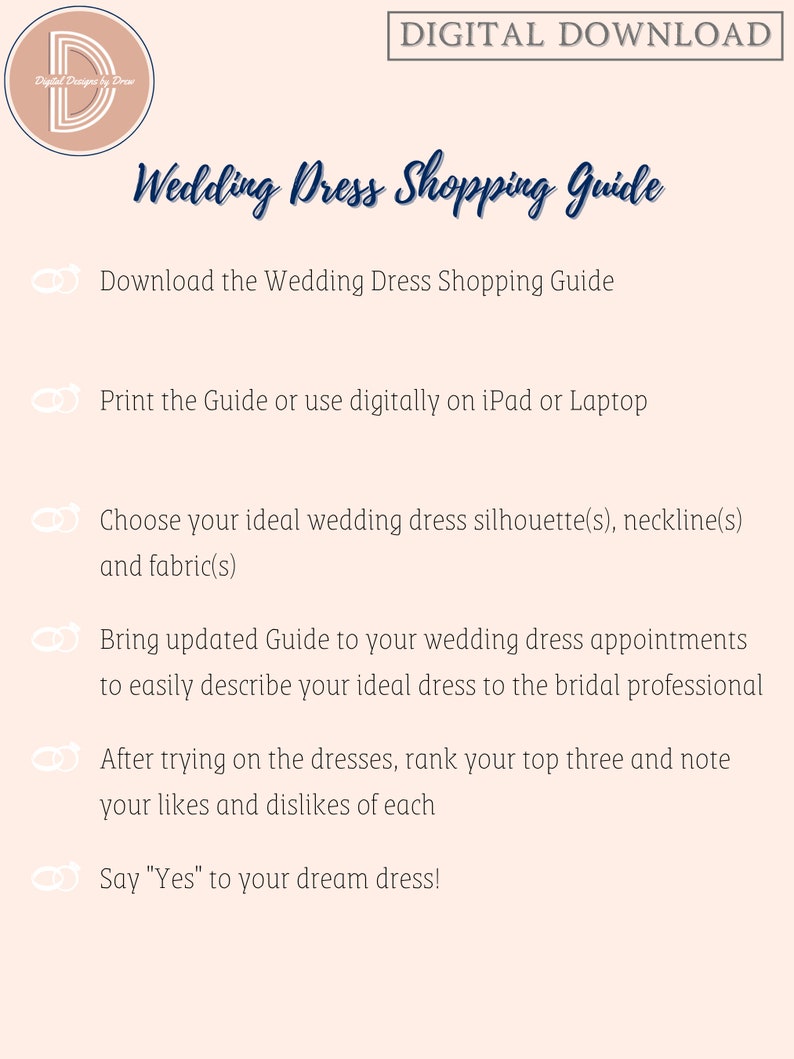 Wedding Dress Shopping Guide - Etsy