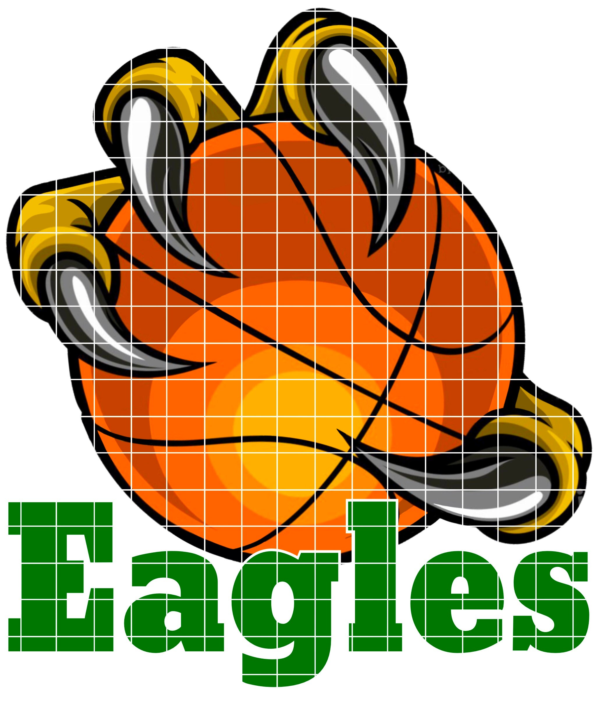 Eagles Basketball Leopard Background - Etsy