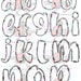 Fat Transparent Doodle Fillable PNG Letters (upper & Lower) - Etsy