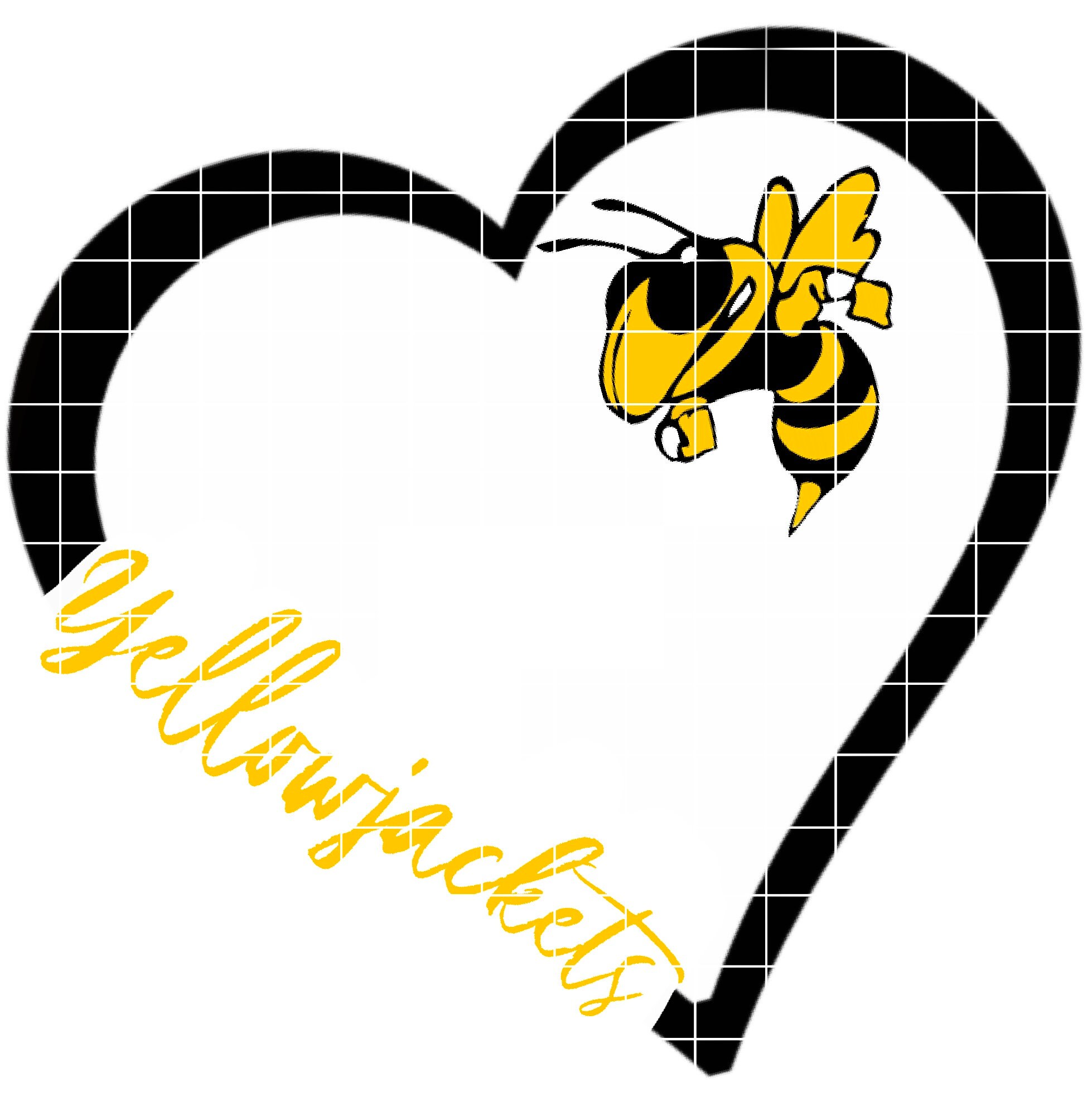Yellowjackets Heart - Etsy