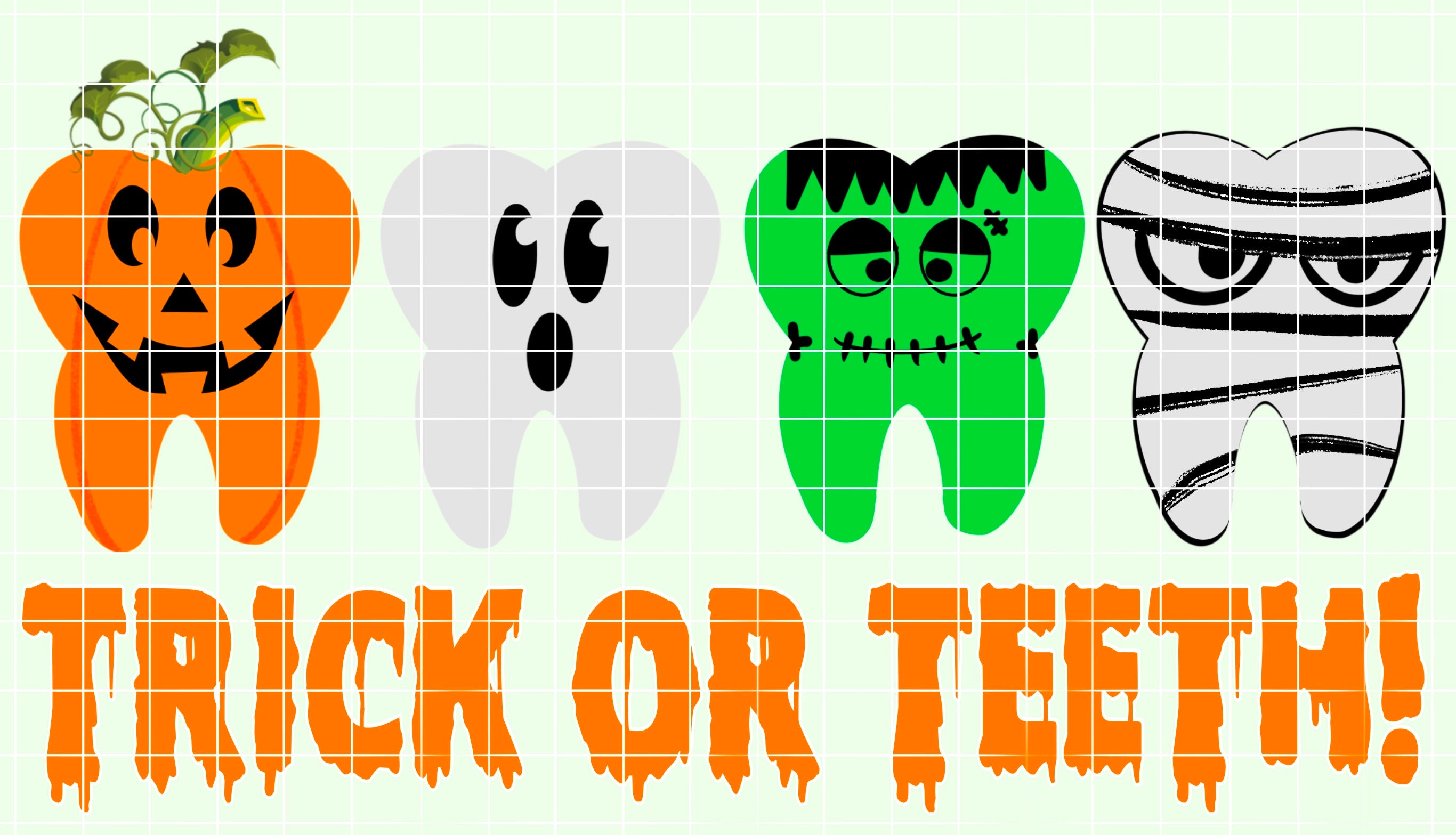 Trick or Teeth Dentist - Etsy