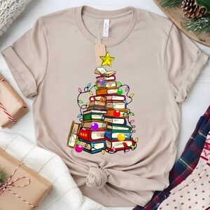 Stacked Books Christmas Tree - Etsy