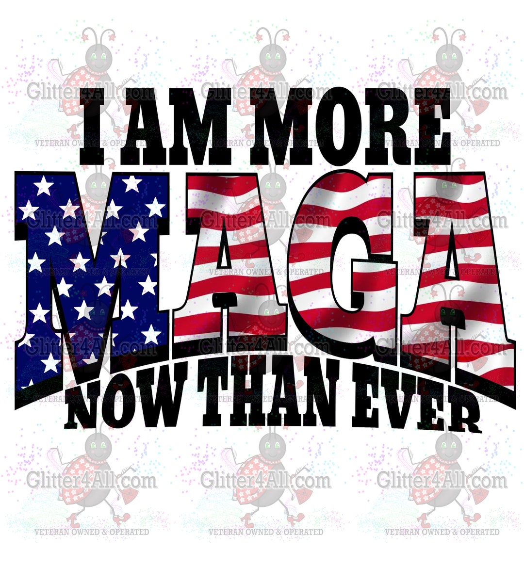 More MAGA Now Than Ever Black and White Outlines - Etsy