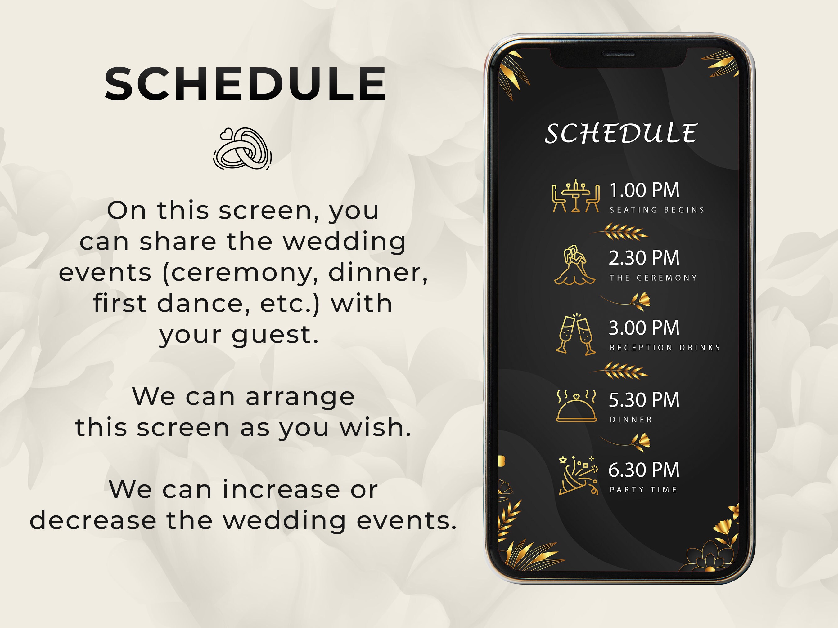 Digital Wedding Invitation & Rsvp Mini Wedding Website Evite Wedding ...