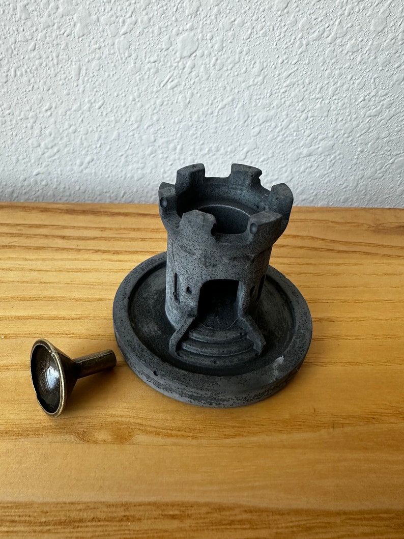 Mini Medieval Castle Backflow Incense Holder - With Cascading Smoke ...