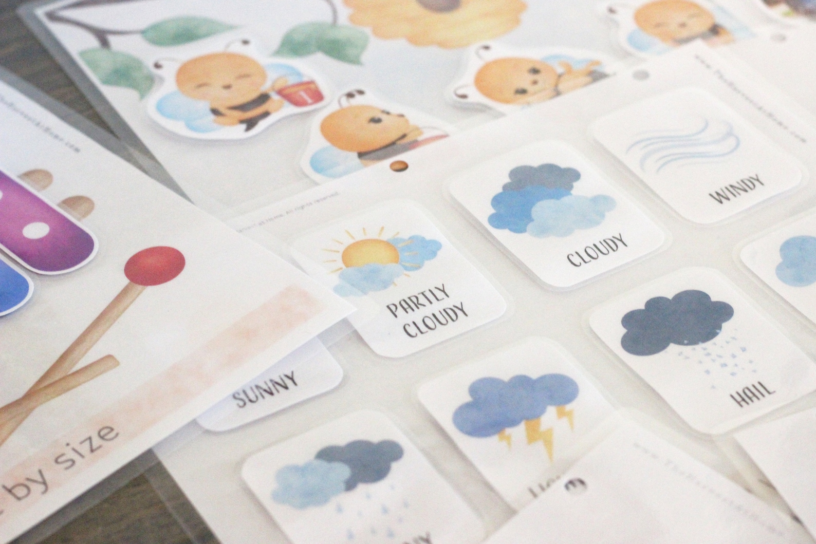 Busy Book Printable Toddler Activities Montessori Homeschool - Etsy