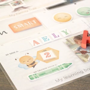 Busy Book Printable Toddler Activities Montessori Homeschool Resources ...