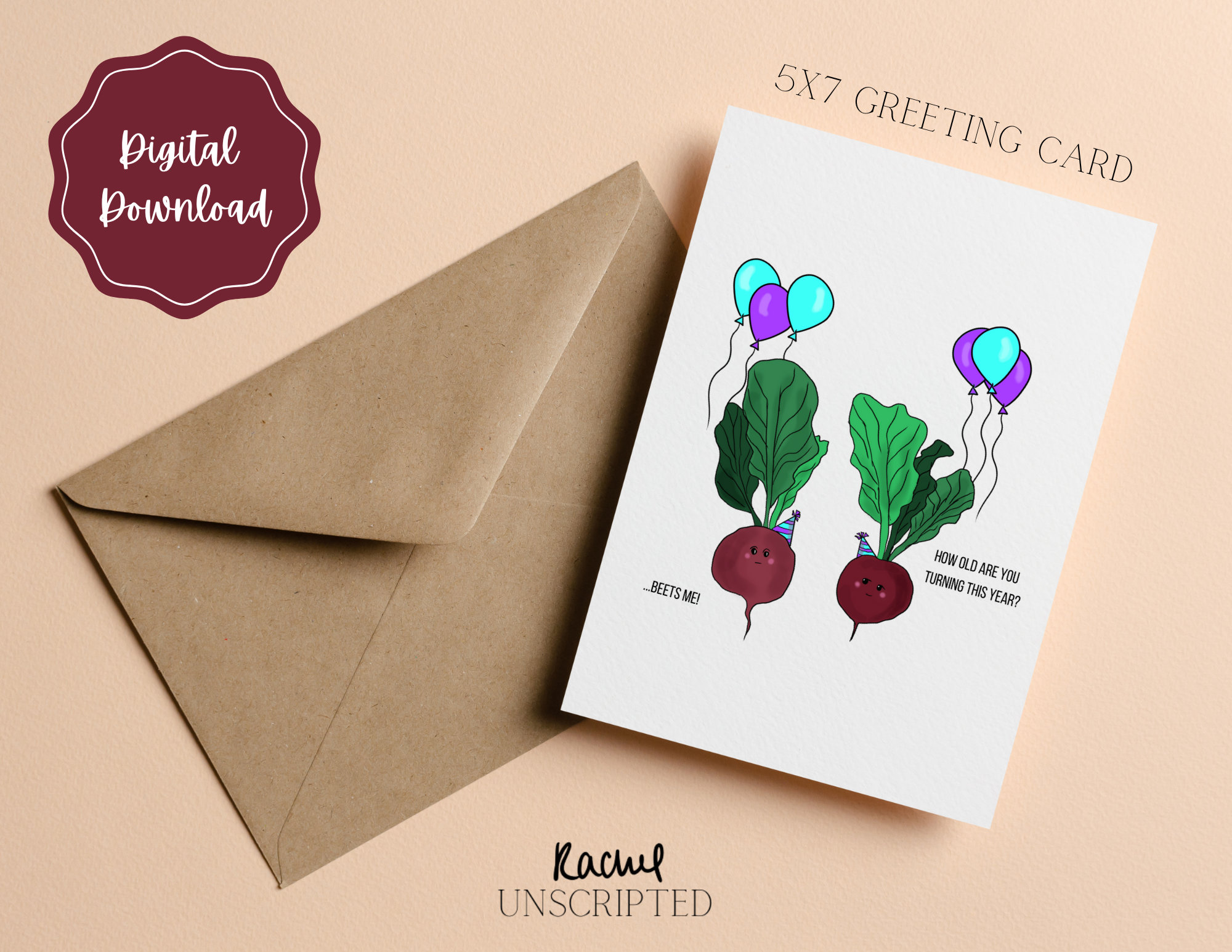 Beets Me Printable Greeting Card Instant Download Cute Funny Pun Blank ...