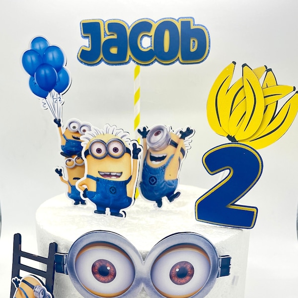 Minion Cake Topper - Etsy