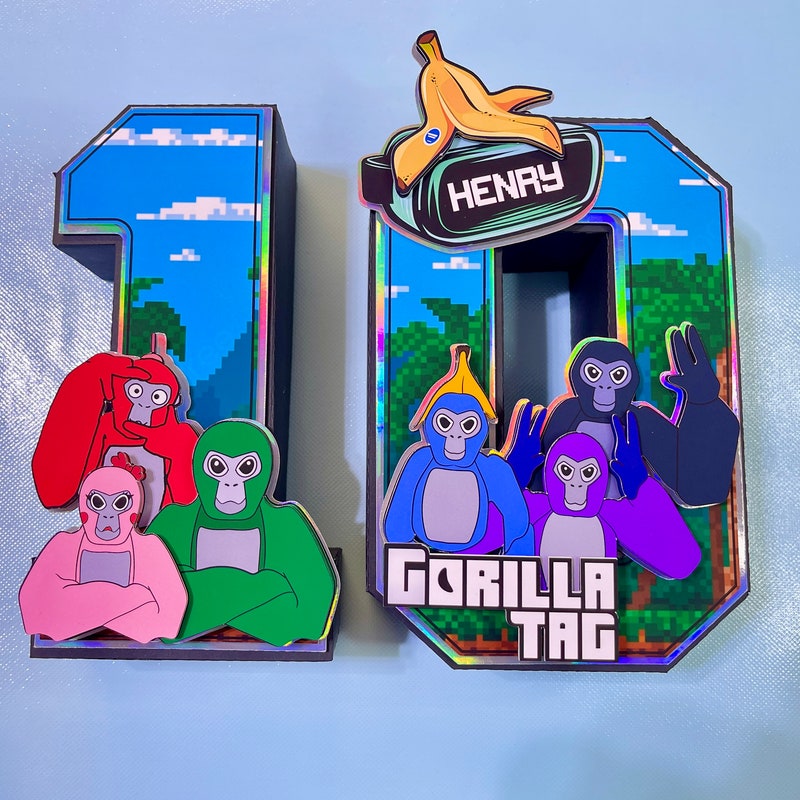 Gorilla Tag Backpack - Etsy