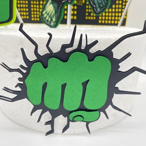 Hulk Cake Topper - Hulk Birthday Party - Etsy