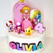 Princess Peach Cake Topper - Etsy