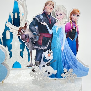 Frozen Cake Topper - Frozen Birthday Party - Etsy