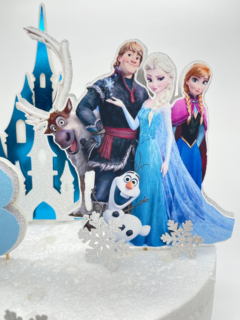 Frozen Cake Topper Frozen Birthday Party - Etsy