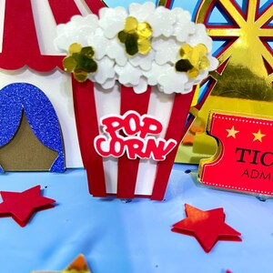 Carnival Cake Topper Circus Theme Celebration Carnival Party Carnival ...
