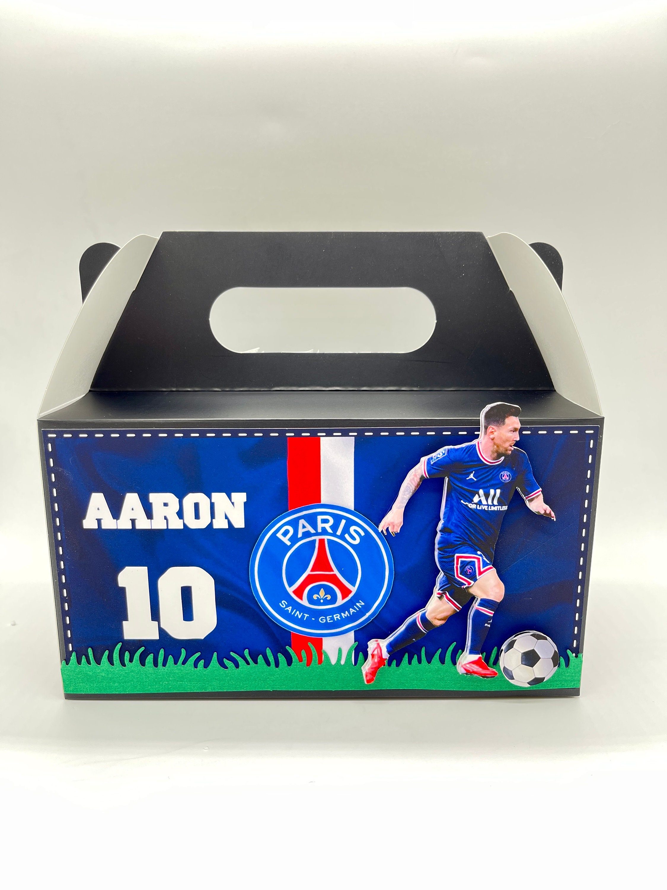 Personalized PSG Gable Box – Paris Saint-german Soccer Party Favor - Etsy