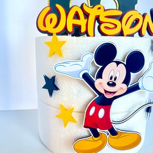 Mickey Mouse Cake Topper - Mickey Party - Mickey Birthday - Etsy