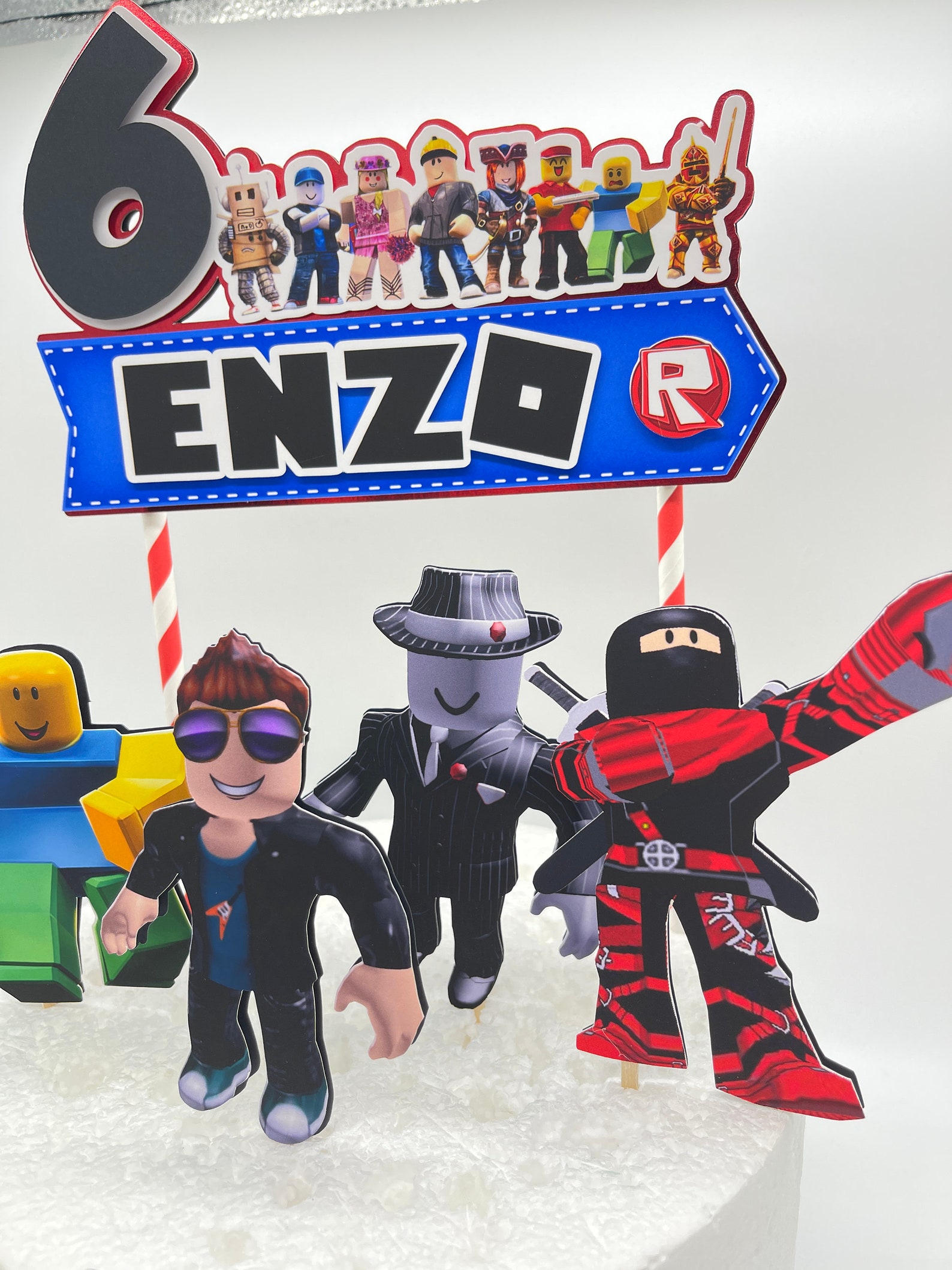Roblox Cake Topper - Etsy