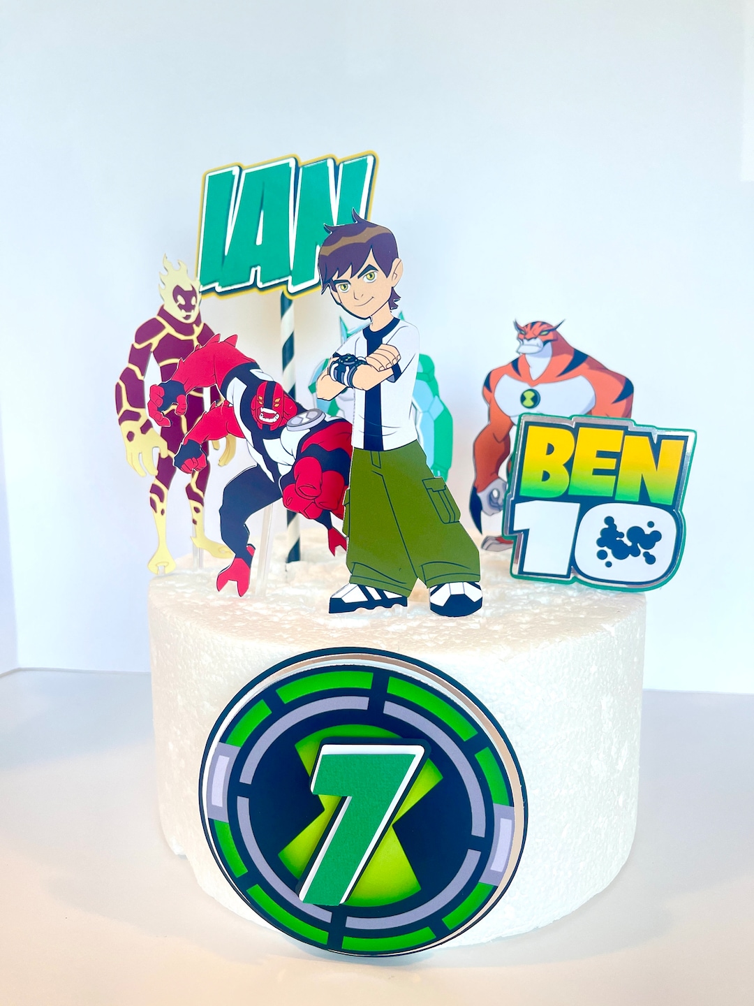 Ben 10 Theme Cake Topper - Etsy