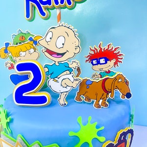 Nostalgic Rugrats Cake Topper for Kids Party Celebration - Etsy