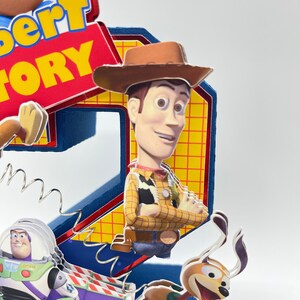 3D Number or Letter Toy Story - Toy Story Party Decoration - Birthday ...